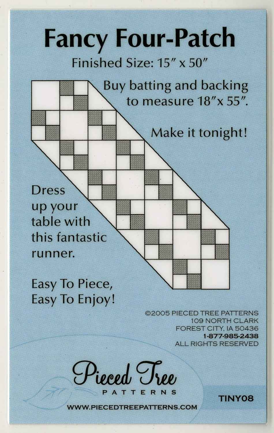 Fancy Four Patch- Fabric Kit – The Quilted Cow