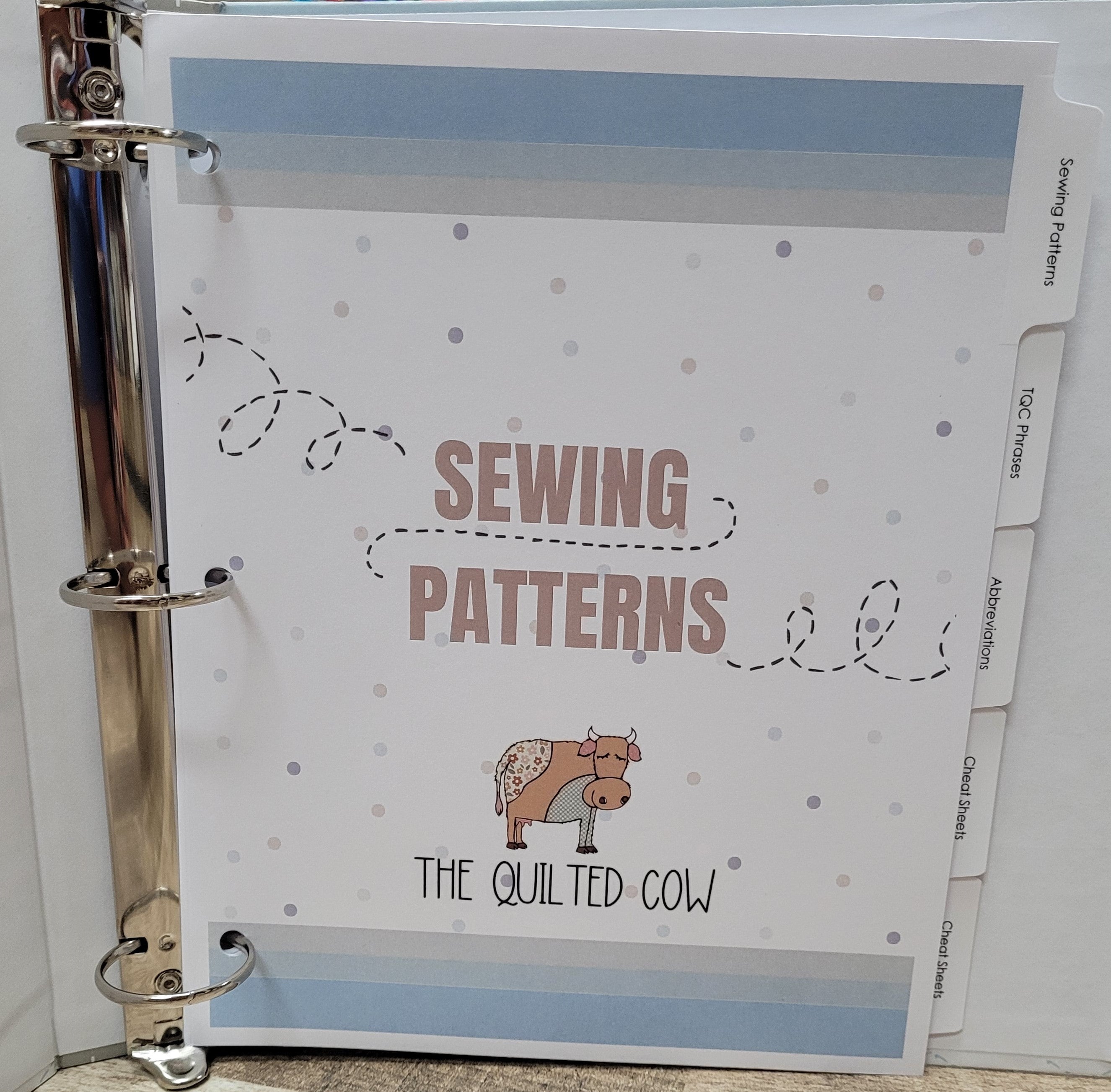 Binder Divider Sets – The Quilted Cow