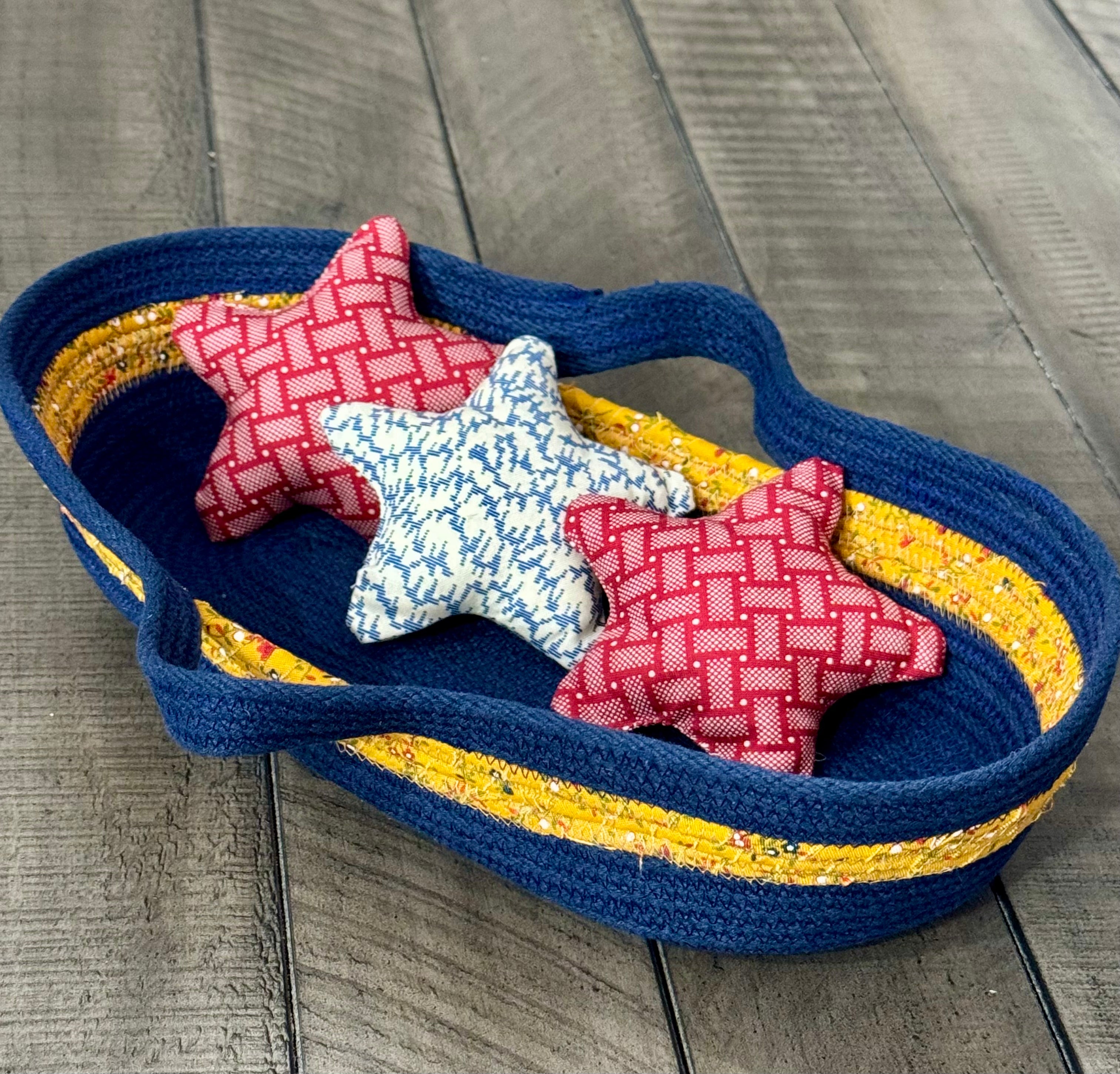 Helpful Heifer Bertha's Rope Basin – The Quilted Cow