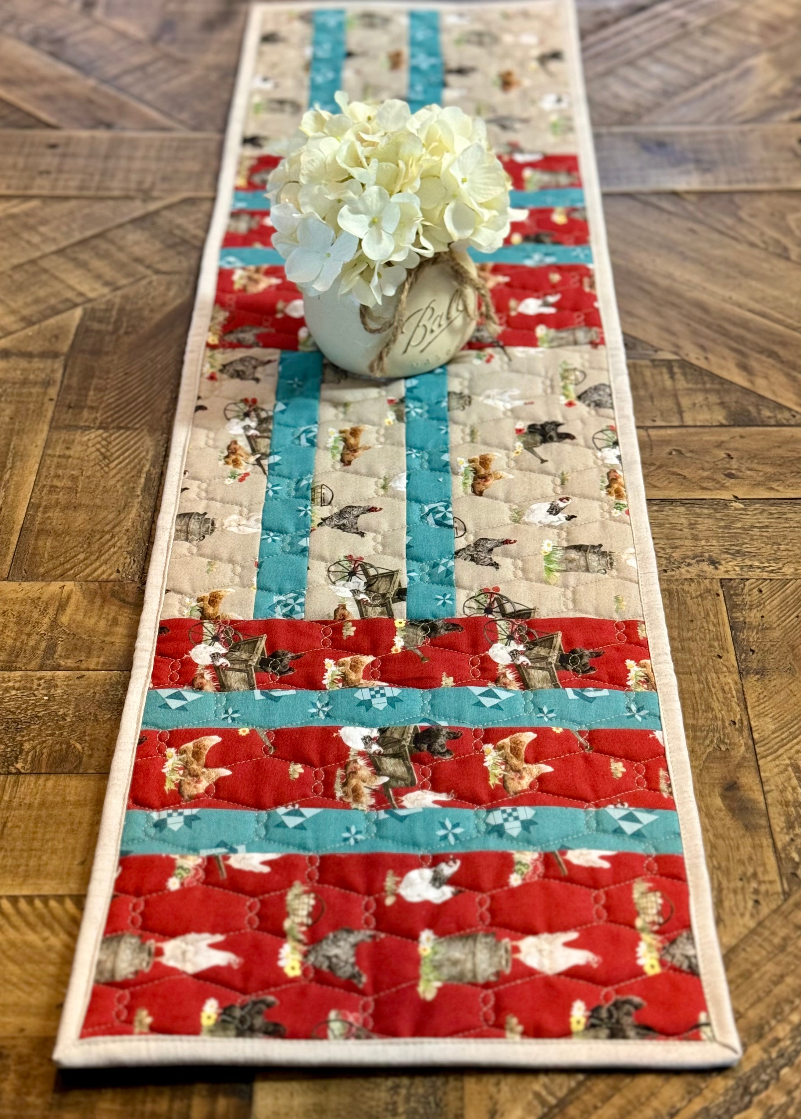 Helpful Heifer Table Runner #37 – The Quilted Cow