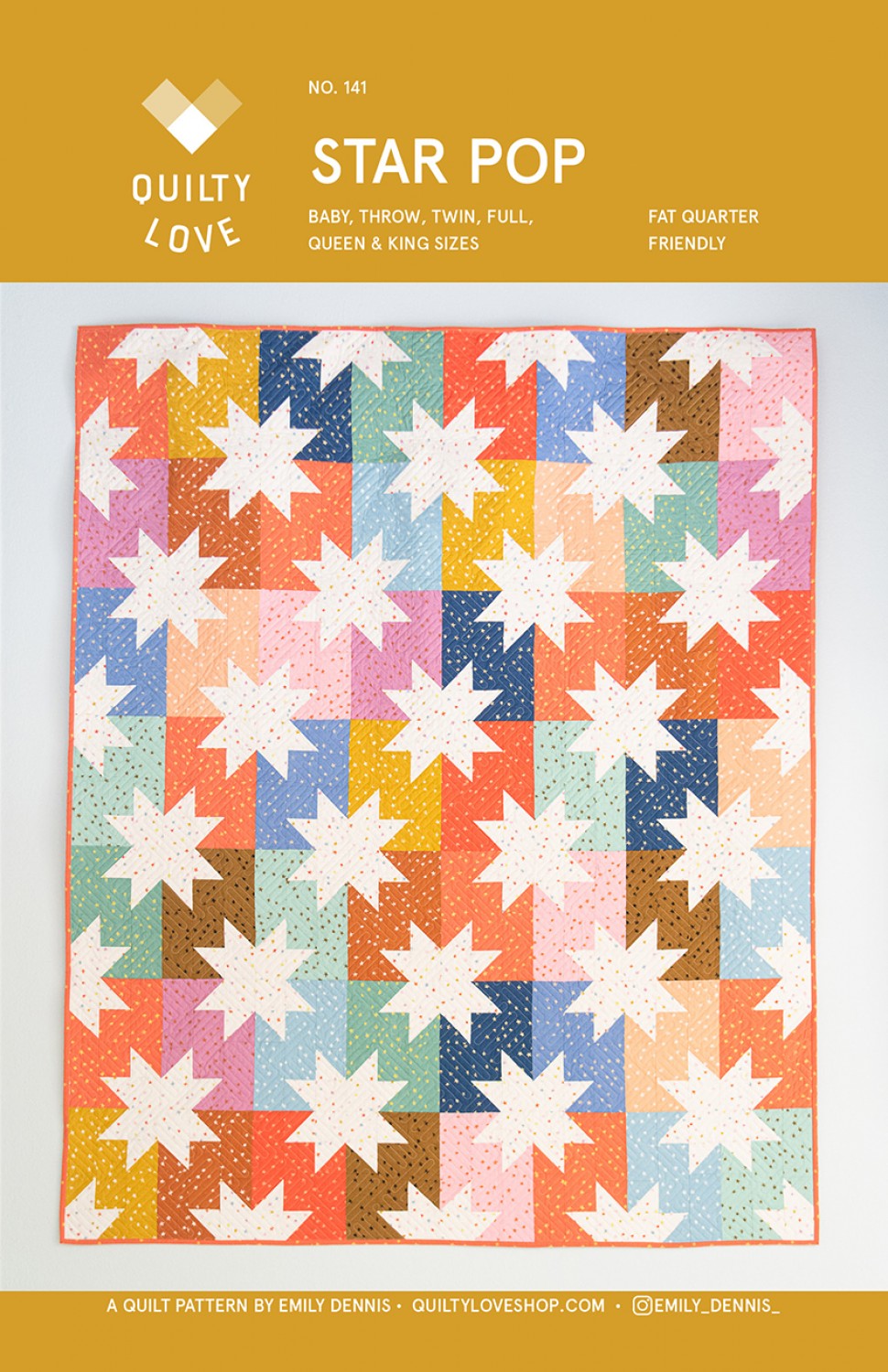 Star Pop Quilt – The Quilted Cow