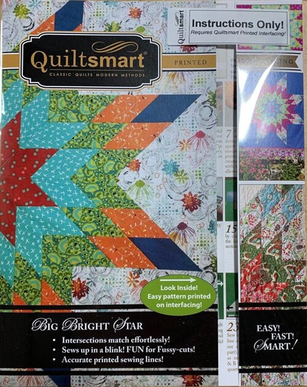 Big Bright Star – The Quilted Cow