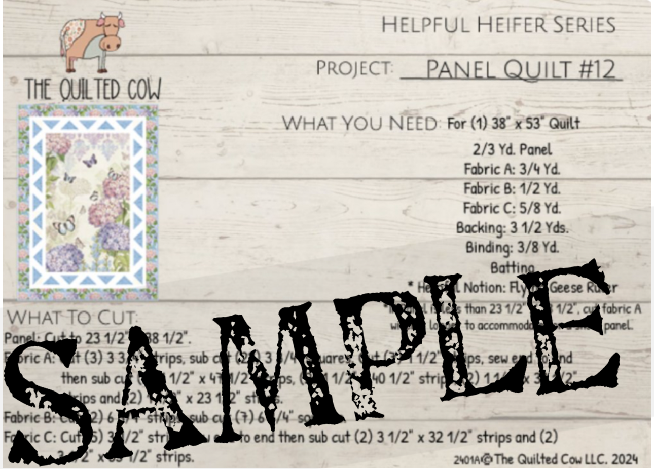 Helpful Heifer Series 2400 – The Quilted Cow