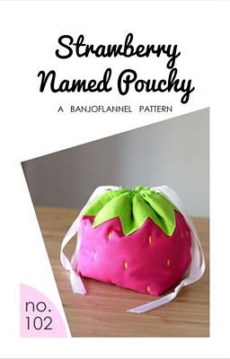 Strawberry Named Pouchy – The Quilted Cow