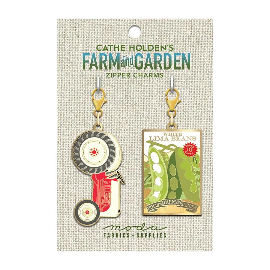 Farm and Garden Zipper Charms – The Quilted Cow