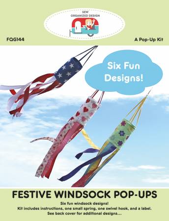 Festive Windsock Pop Ups – The Quilted Cow