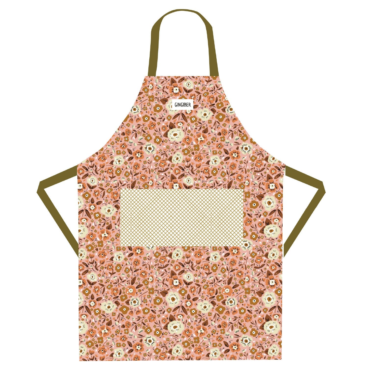 Calico Flowers Apron – The Quilted Cow