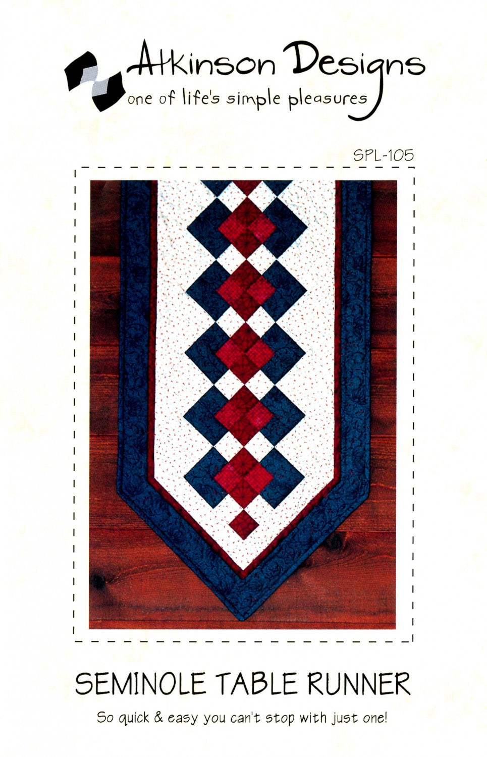 Seminole Table Runner – The Quilted Cow