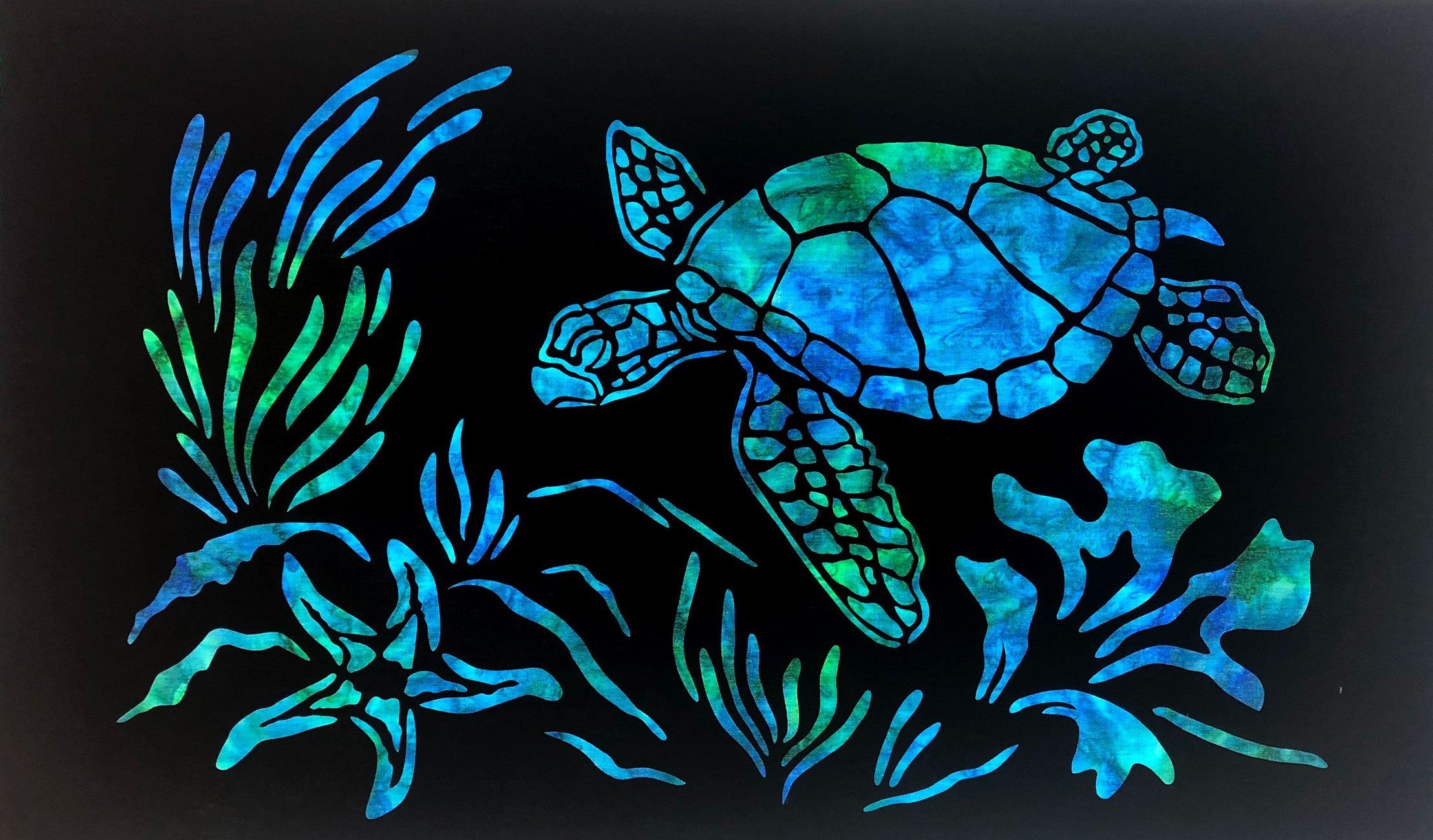 Sea Turtle Laser – The Quilted Cow